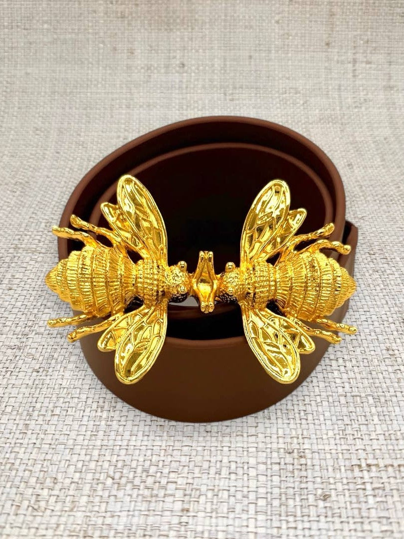 Garland Double Bees Interchangeable Artisan Belt Buckle – Bo & Company